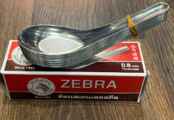 Zebra Stainless Steel Spoon L – Asian Frenzy