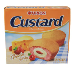 Orion Custard Cake Cheeseberry 23gx12pk – Asian Frenzy