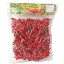 A1 Frozen Red Chilli (Stem Off) 500g – Asian Frenzy