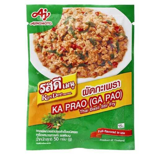 RosDee Thai Basil Stir Fried Powder 50g – Asian Frenzy